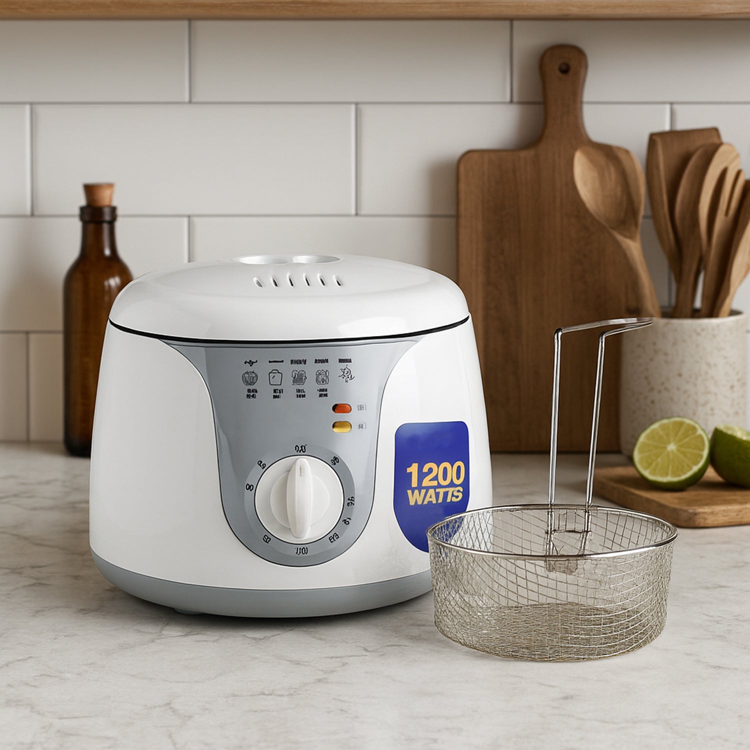 Orbit Adjustable Electric Deep Fryer - 1200W– Natation.in